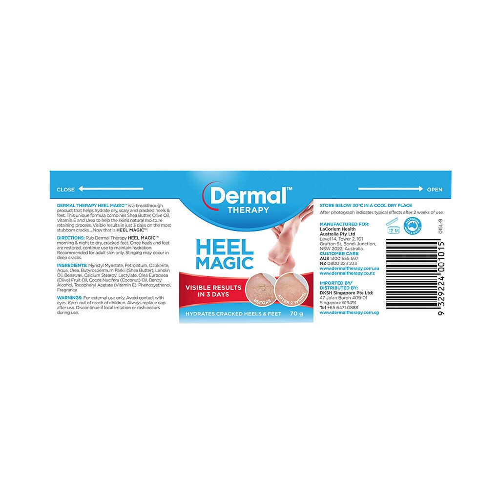 Dermal Therapy Heel Magic 70g - Health7