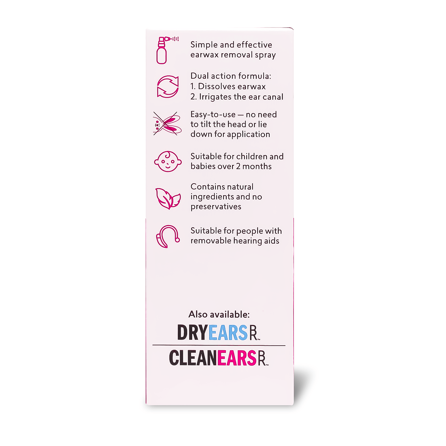 BioRevive CleanEars Kids Ear Wax Removal Spray - Health7