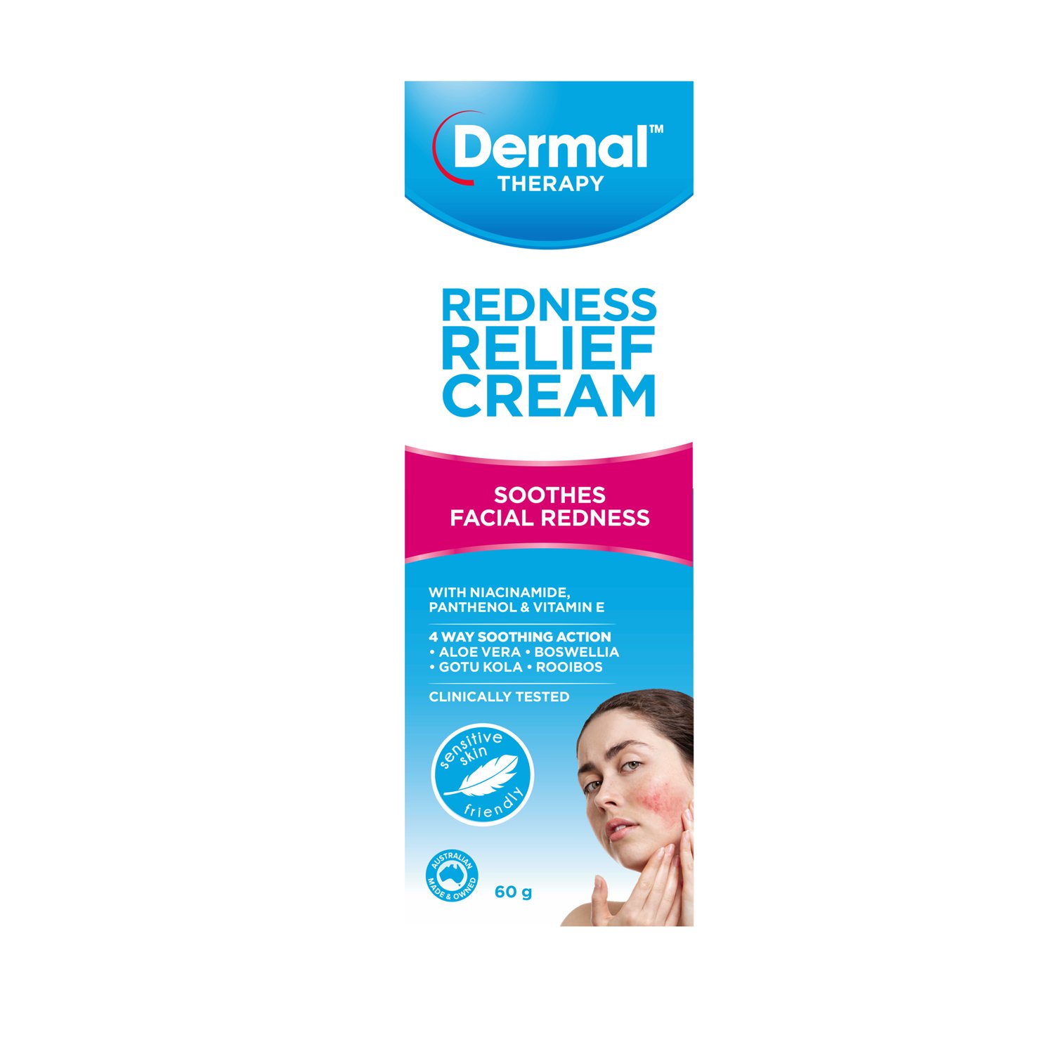 Dermal Therapy Redness Relief Cream 60g - Health7
