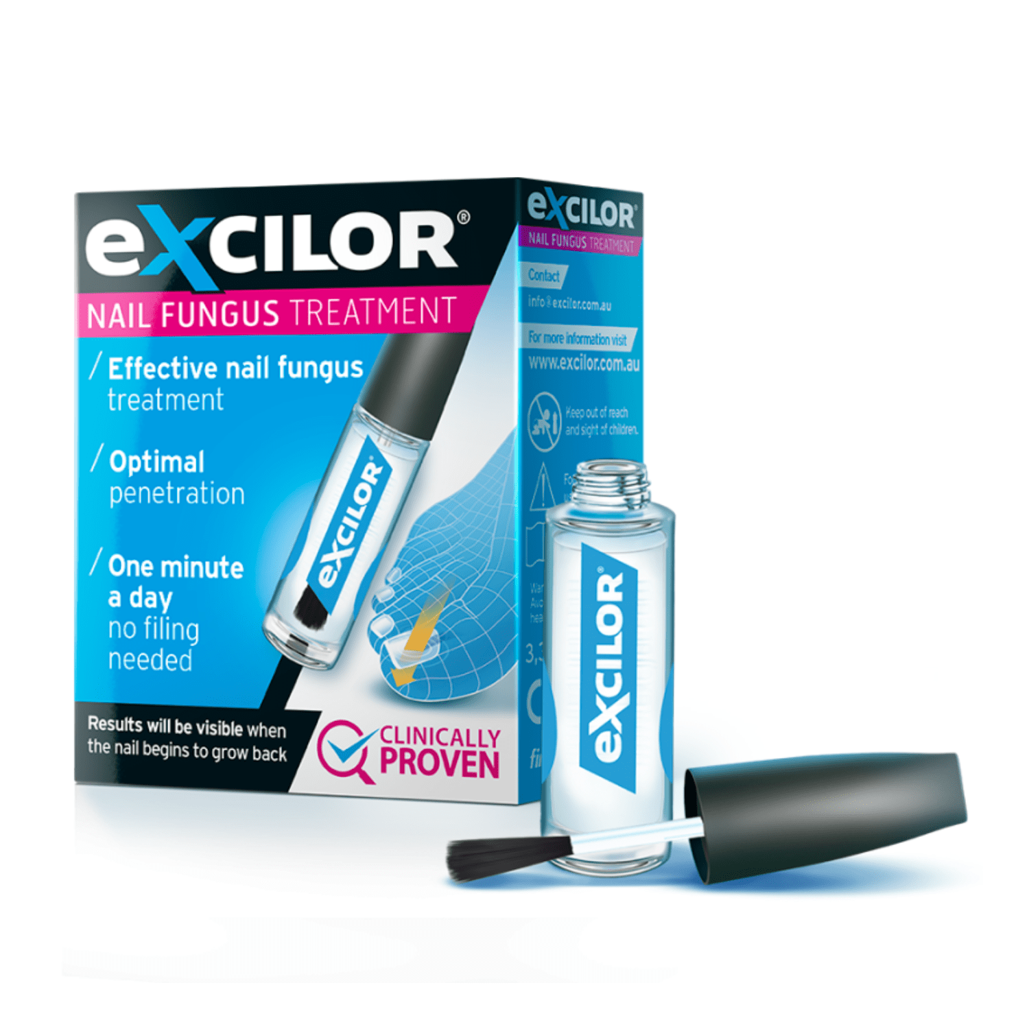Excilor Enhanced Nail Fungal Treatment Solution - Health7