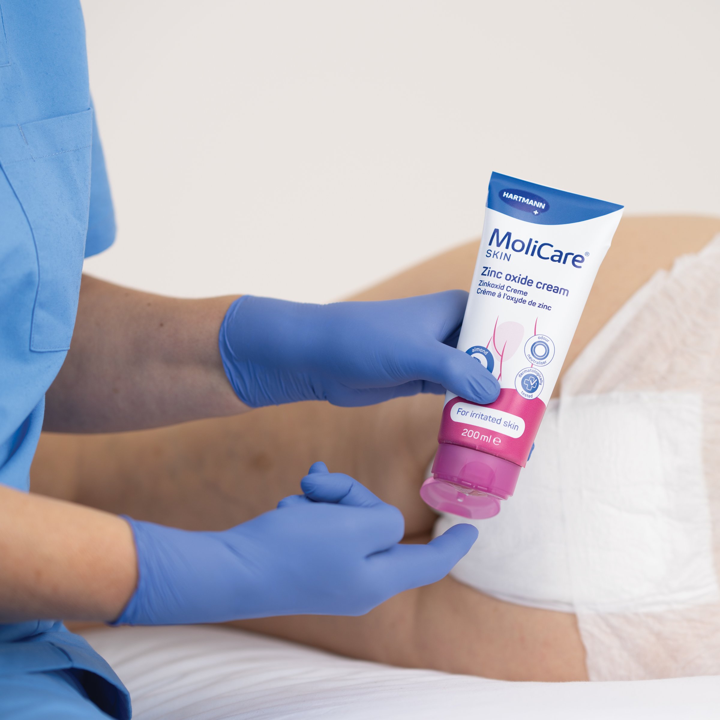 MoliCare Skin Barrier Cream with Zinc Oxide 200ml - Health7